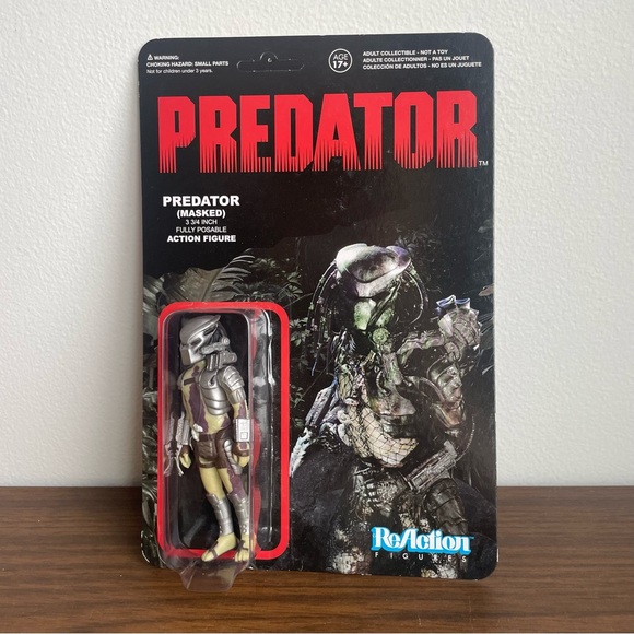 Funko | Other | Funko Reaction Predator Collectible Figure | Poshmark